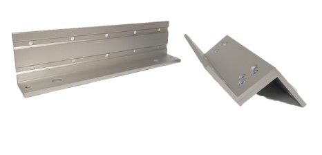 GG-275 - Mounting Bracket For Full Glass Door For 600LBS EM Lock ...