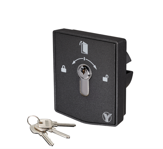 KS-852A Emergency Release Button with Key - Ascendo Pte Ltd